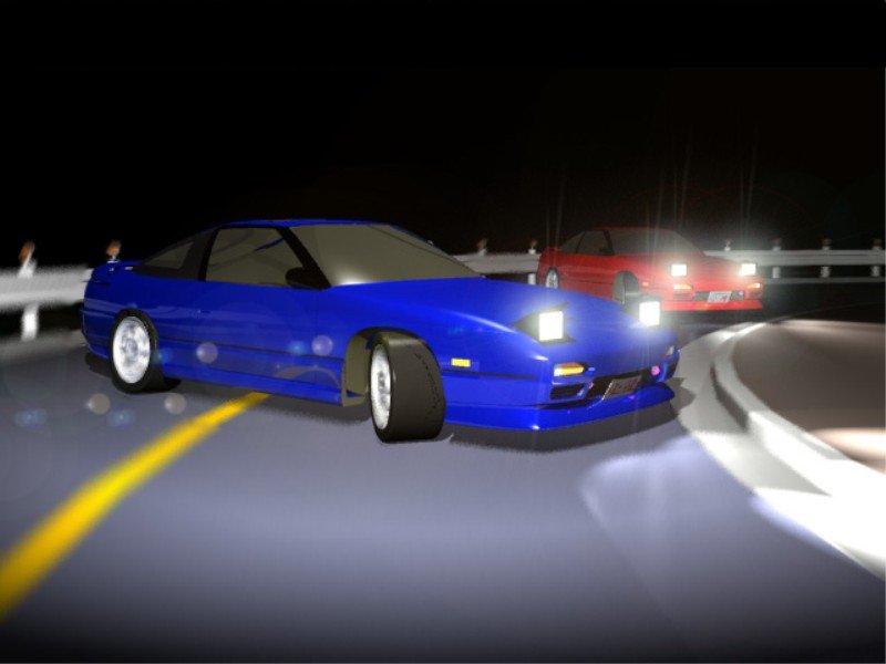 Initial D World - Pictures Gallery - Nissan 180SX (RPS13)